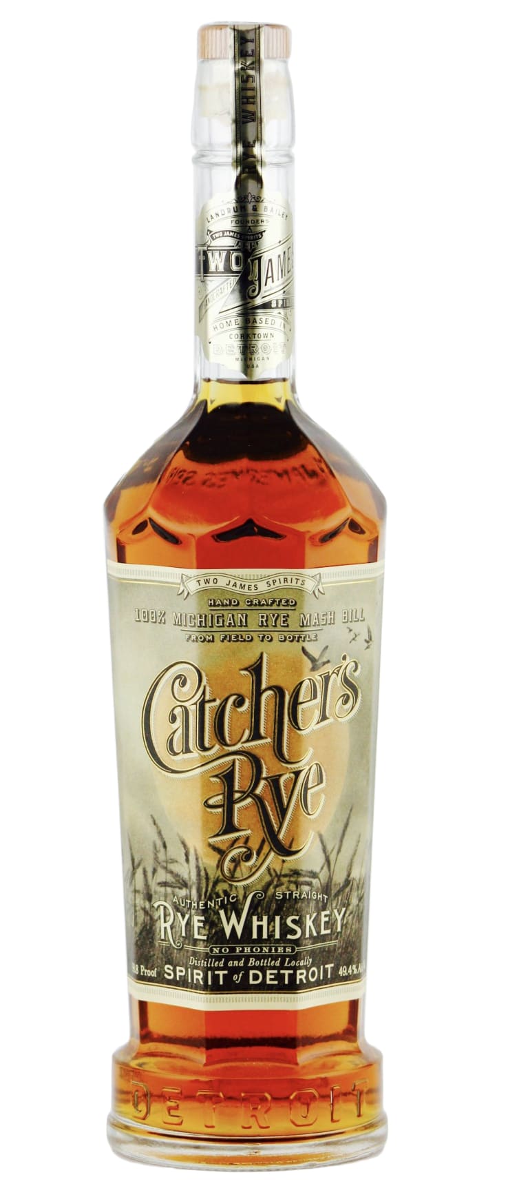 Two James Catcher's Rye Whiskey | Wine.com