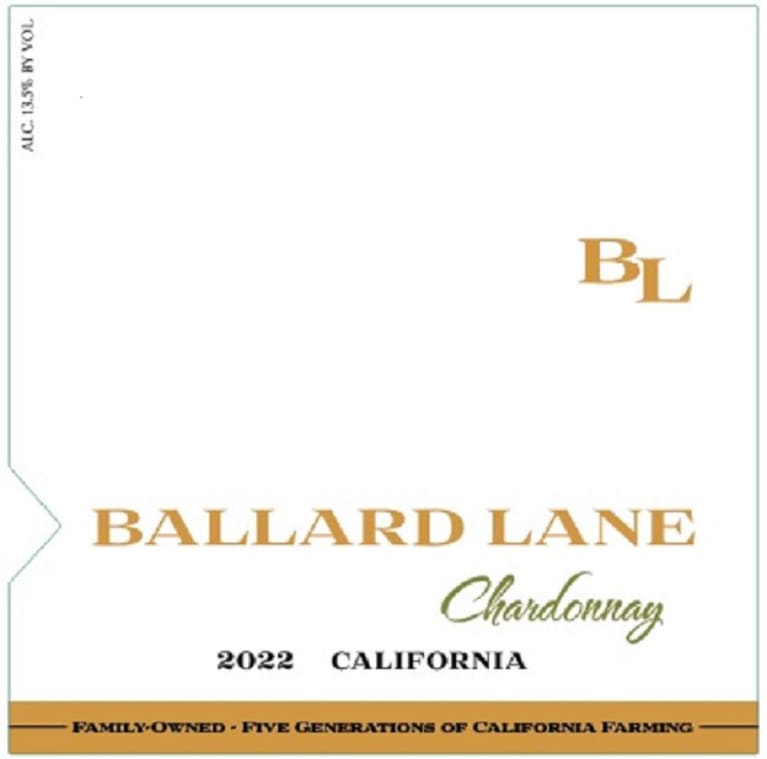 Ballard Lane Chardonnay 2022 | Wine.com