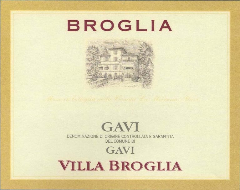 Broglia Gavi Villa Broglia 2017 | Wine.com