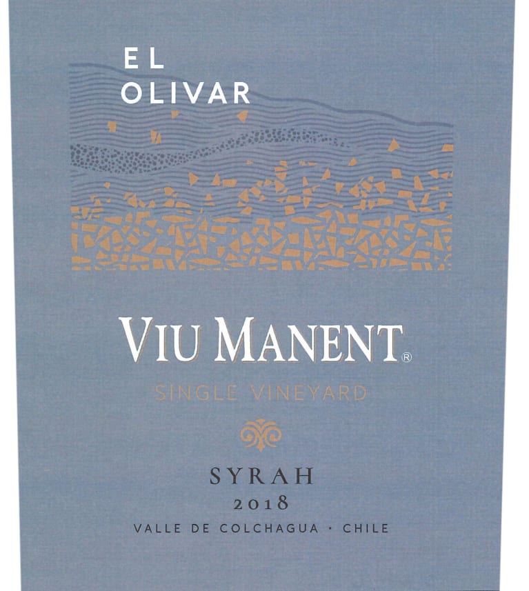 Viu Manent El Olivar Alto Single Vineyard Syrah 2018 | Wine.com