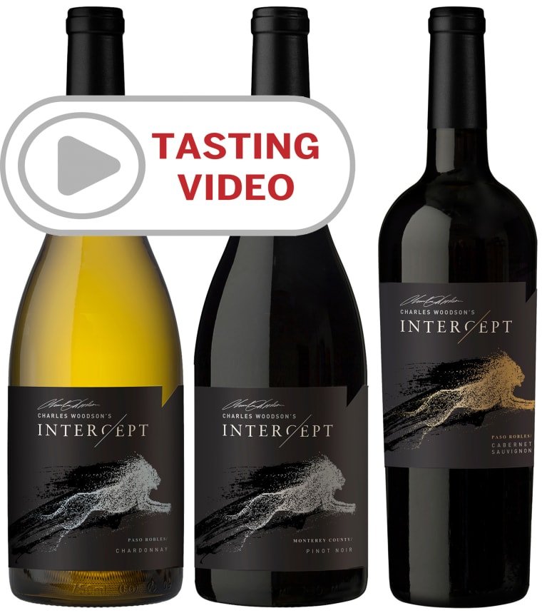 Charles Woodson's Intercept Trio with Tasting Video | Wine.com