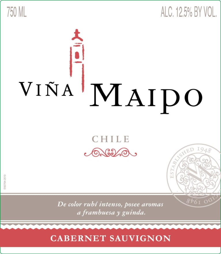 Vina Maipo Cabernet Sauvignon 2016 | Wine.com