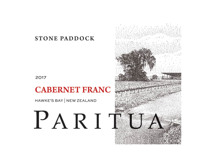 Paritua Vineyards Stone Paddock Cabernet Franc 2017 | Wine.com