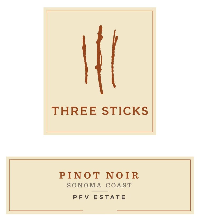 Three Sticks PFV Estate Pinot Noir 2016 | Wine.com