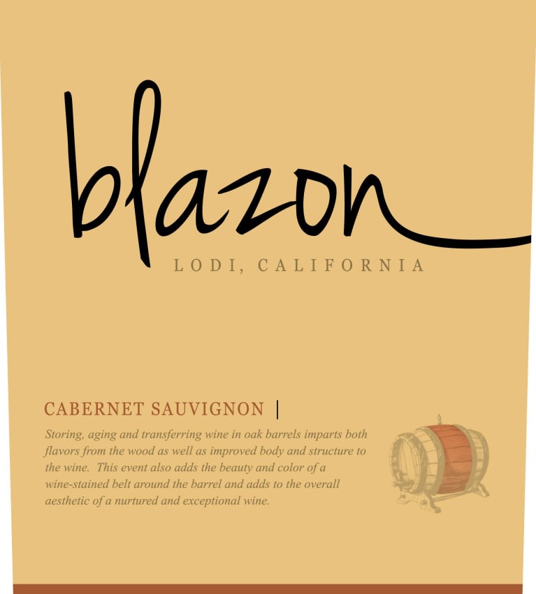 Blazon Lodi Cabernet Sauvignon 2016 | Wine.com