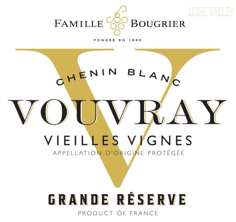 Famille Bougrier Vouvray V Grande Reserve Vieilles Vignes 2016 | Wine.com