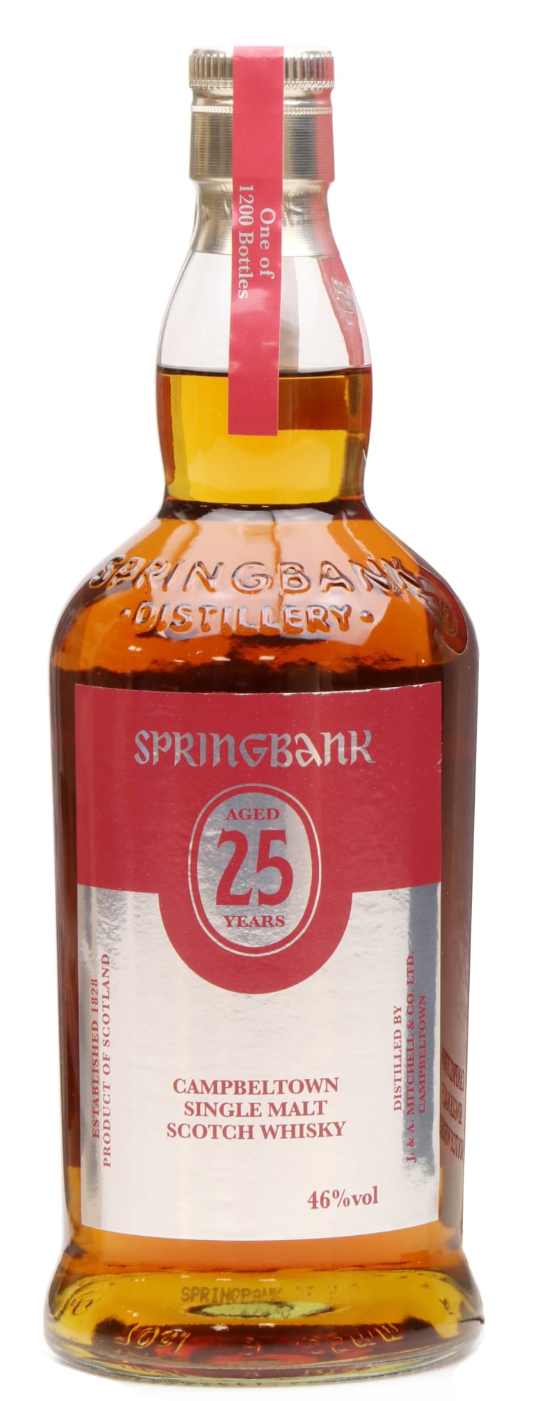 Springbank 25 Year Single Malt Scotch Whisky | Wine.com