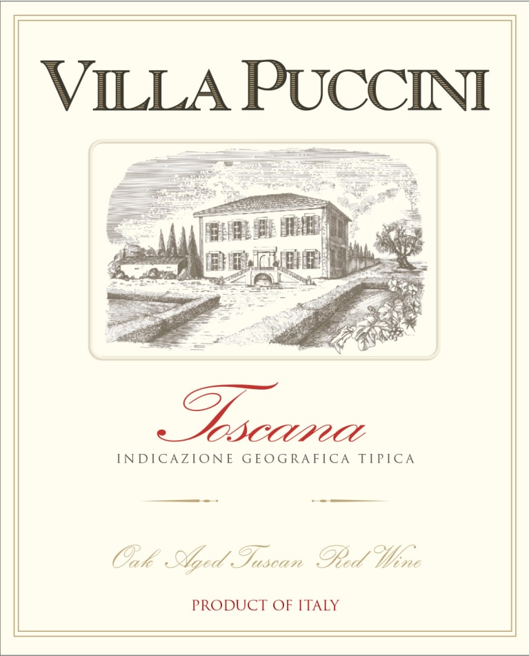 Villa Puccini Toscana Rosso 2017 | Wine.com