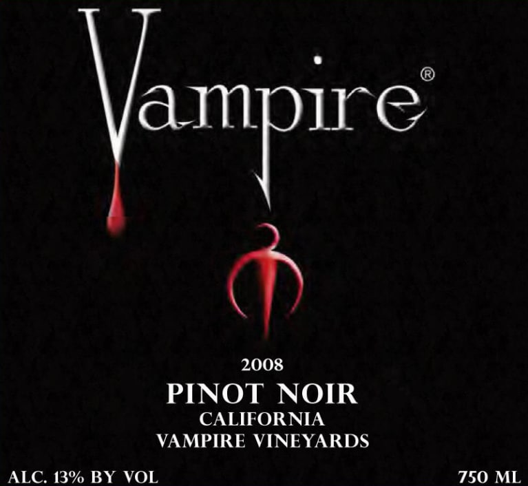 Vampire Vineyards Pinot Noir 2008 | Wine.com