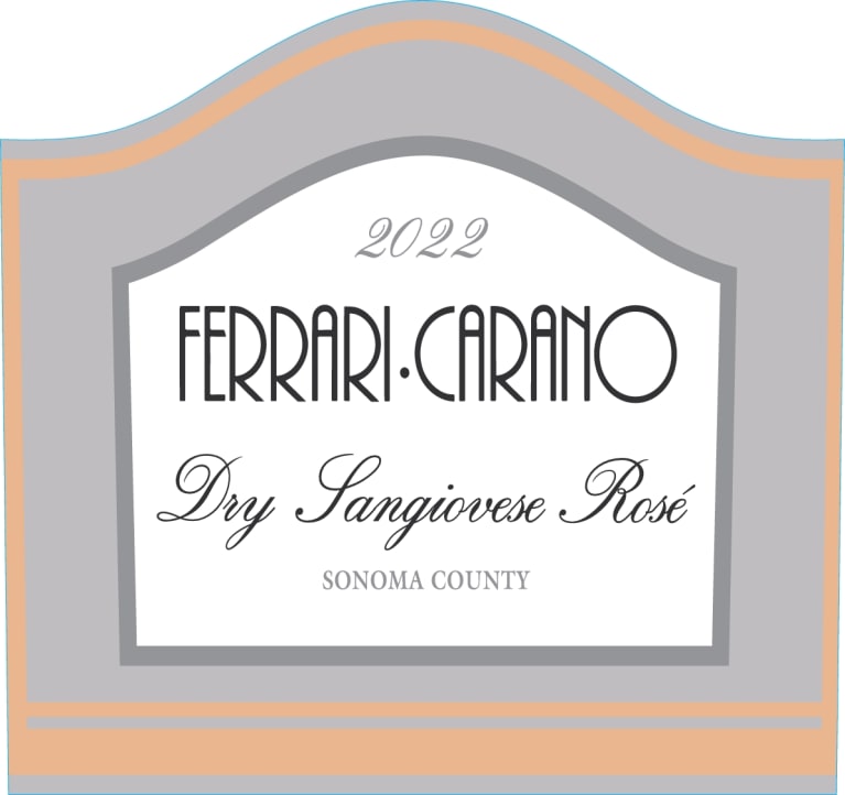 Ferrari-Carano Dry Sangiovese Rose 2022 | Wine.com