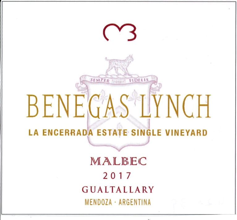 Bodega Benegas Benegas Lynch Malbec 2017 | Wine.com