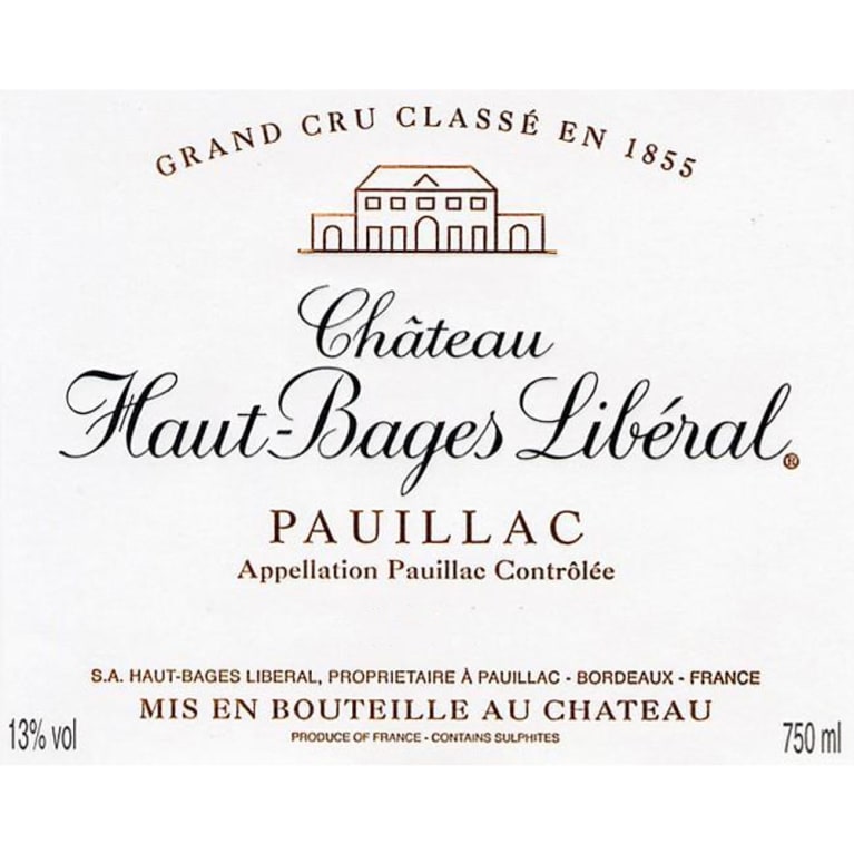 Chateau Haut-Bages Liberal 2000 | Wine.com