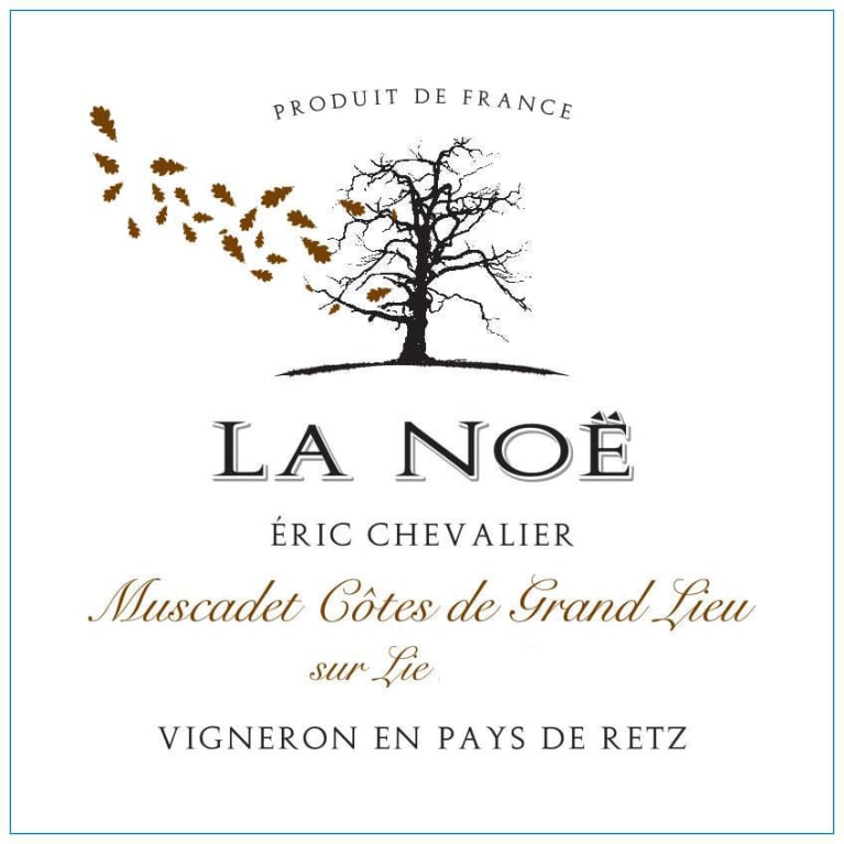 Eric Chevalier La Noe Muscadet Cotes de Grand Lieu Sur Lie 2017 | Wine.com