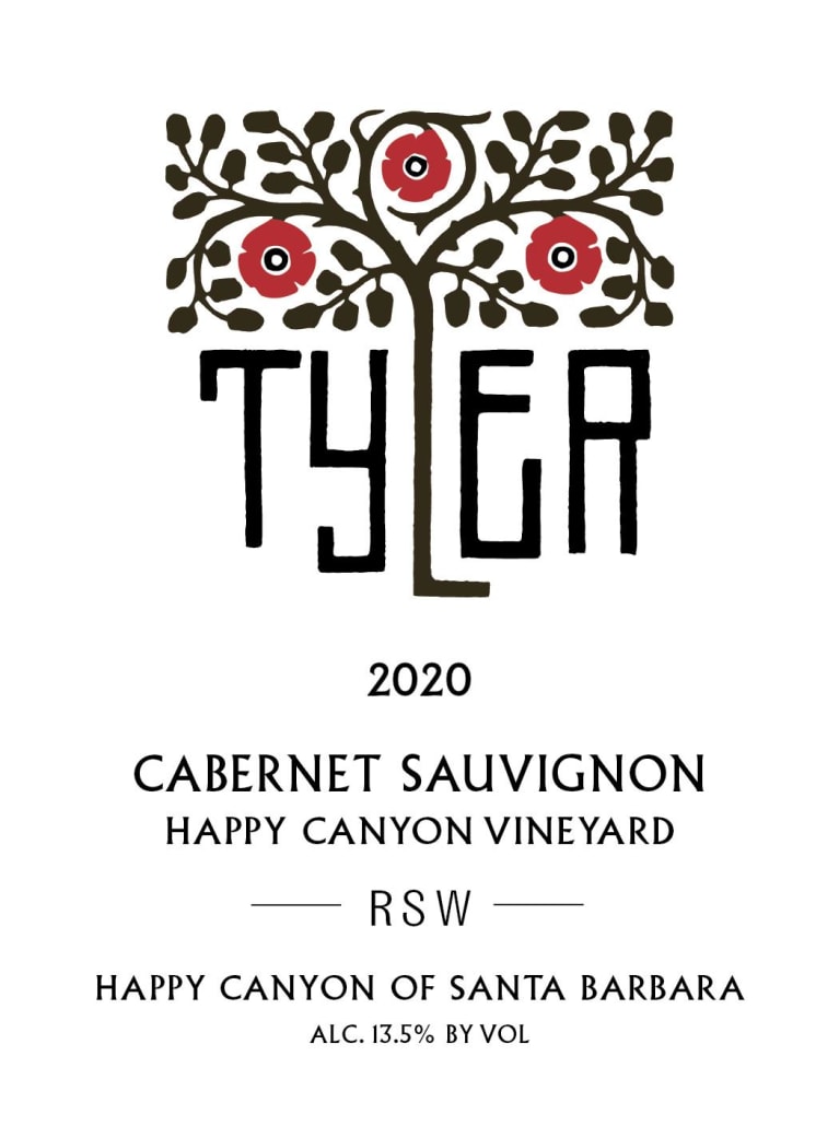 Tyler Winery RSW Cabernet Sauvignon 2020 | Wine.com