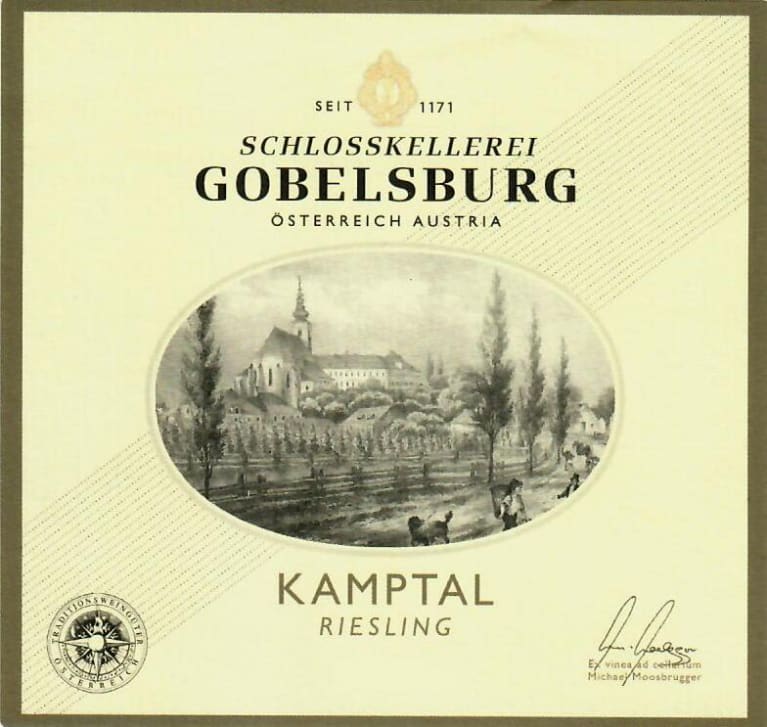 Schloss Gobelsburg Schlosskellerei Gobelsburg Kamptal Riesling 2022 ...