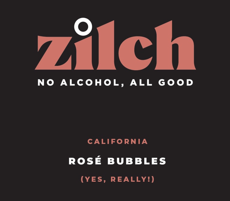Zilch Rose Bubbles (Non-Alcoholic) | Wine.com
