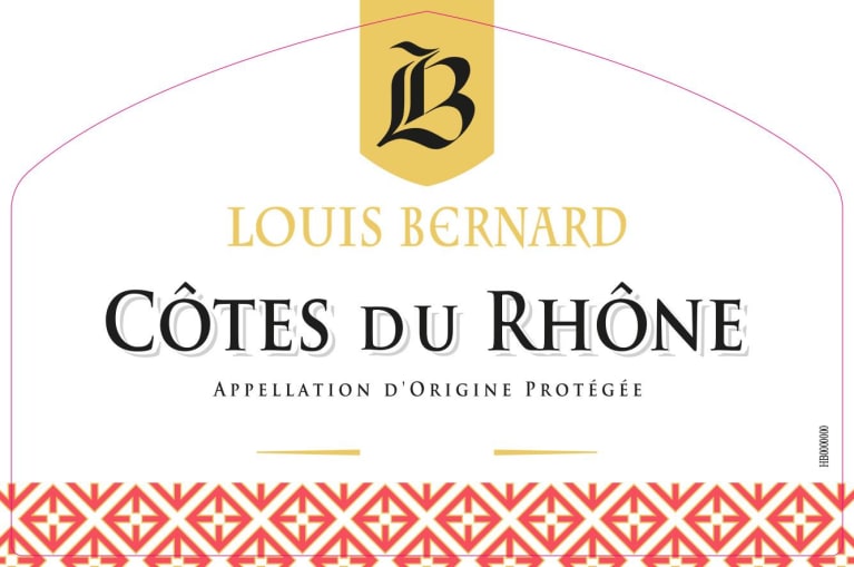 Louis Bernard Cotes du Rhone 2020 | Wine.com