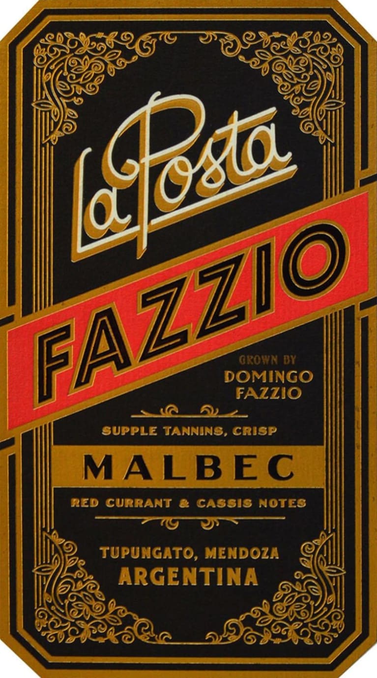 La Posta Fazzio Malbec 2021 | Wine.com