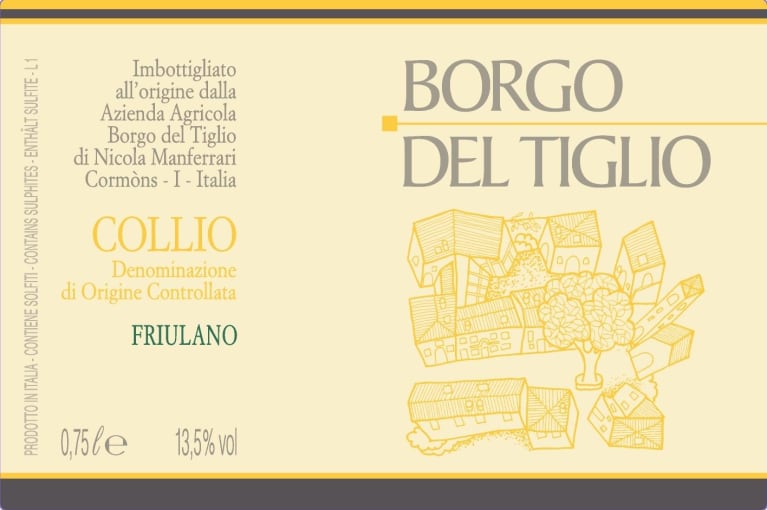 Borgo del Tiglio Collio Friulano 2021 | Wine.com
