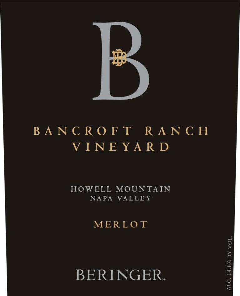 Beringer Bancroft Ranch Vineyard Merlot 2013 | Wine.com