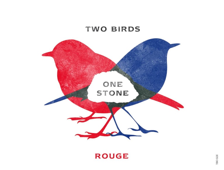 Two Birds One Stone Rouge 2018 | Wine.com