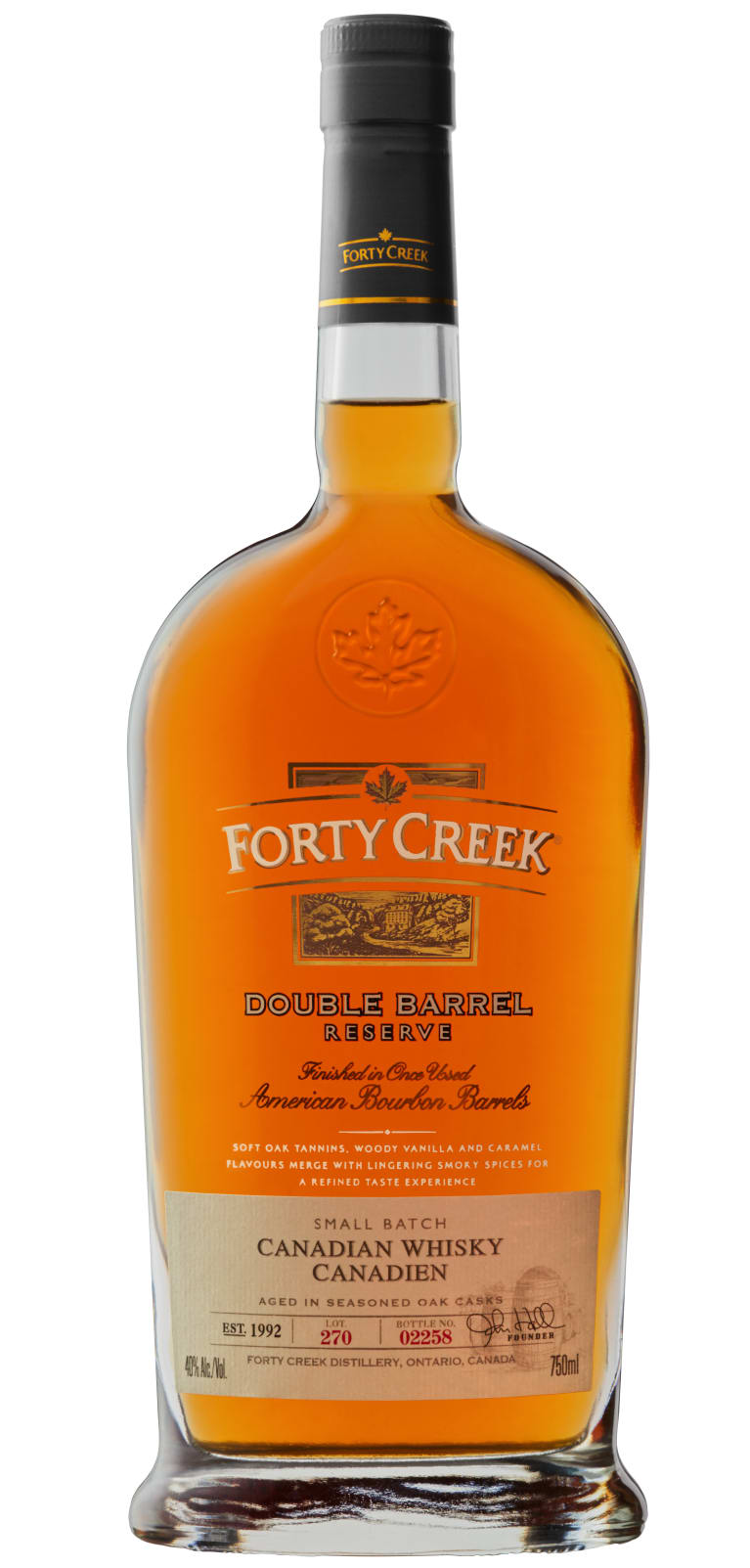 Forty Creek Double Barrel Reserve Canadian Whisky | Wine.com