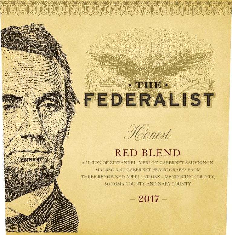 The Federalist Honest Red Blend 2017 | Wine.com