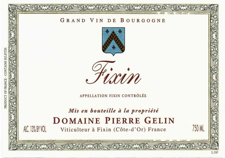 Pierre Gelin Fixin 2019 | Wine.com