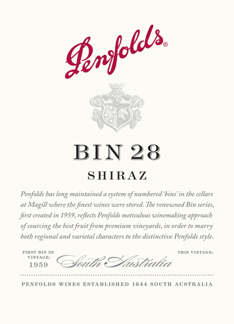 Penfolds Bin 28 Shiraz 2021 | Wine.com