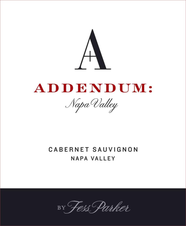 Addendum Napa Valley Cabernet Sauvignon 2018 | Wine.com