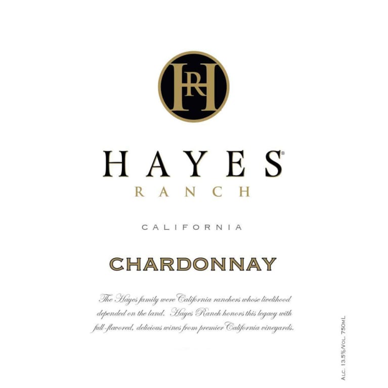 Hayes Ranch Chardonnay 2017 | Wine.com