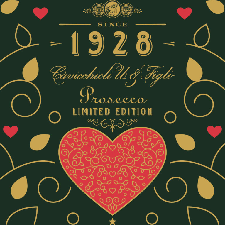 Cantine Cavicchioli Prosecco 1928 Heart Edition | Wine.com