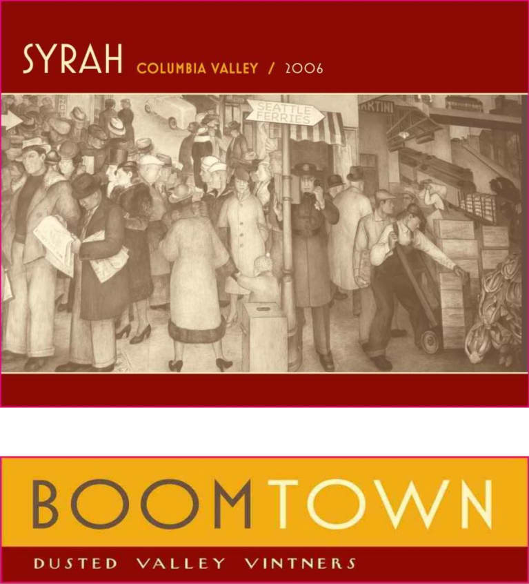 Boomtown by Dusted Valley Syrah (1.5 Liter Magnum) 2006 | Wine.com