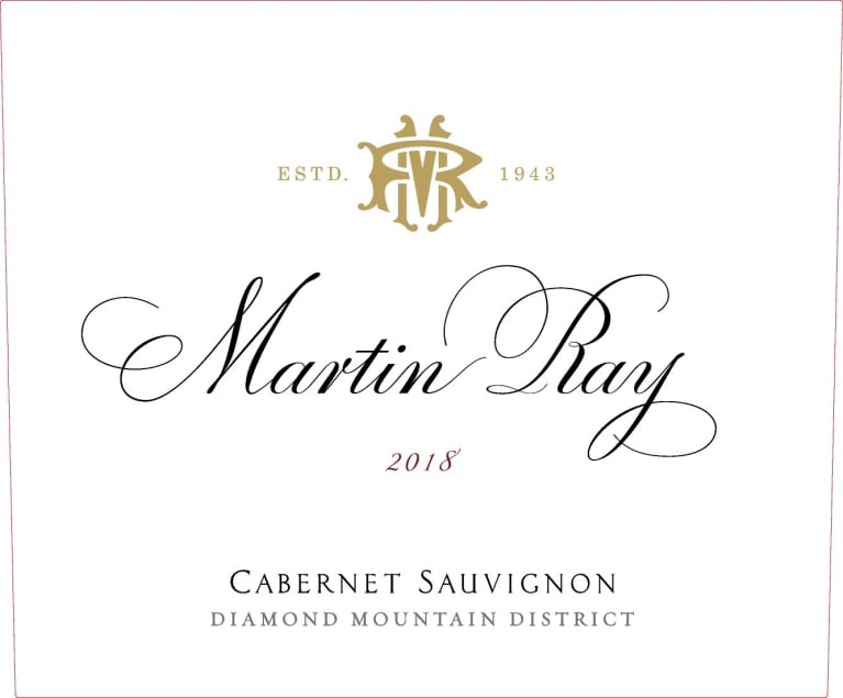 Martin Ray Diamond Mountain Cabernet Sauvignon 2018 | Wine.com