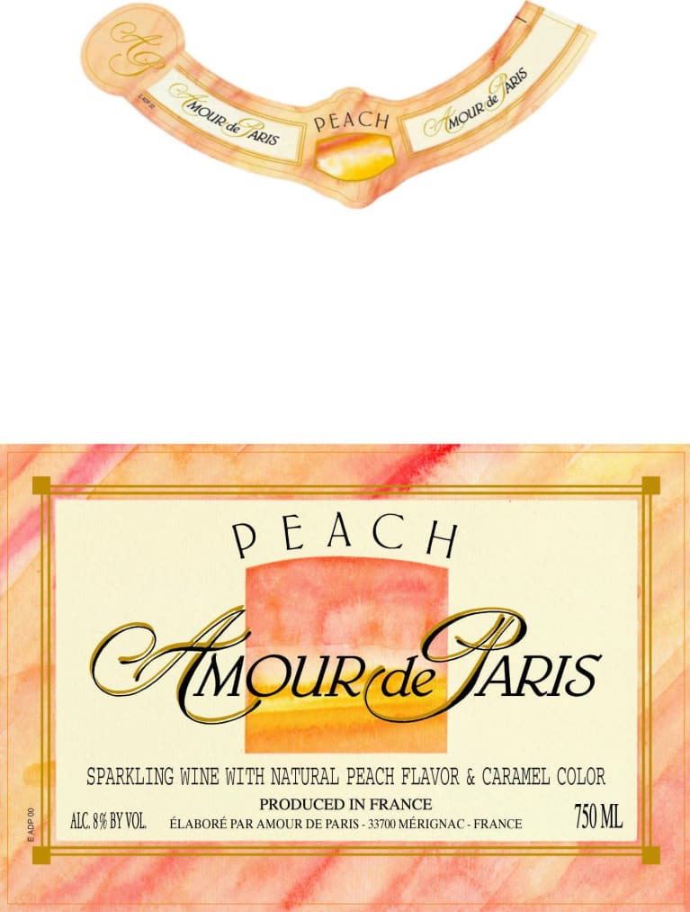 Amour de Paris Peach | Wine.com