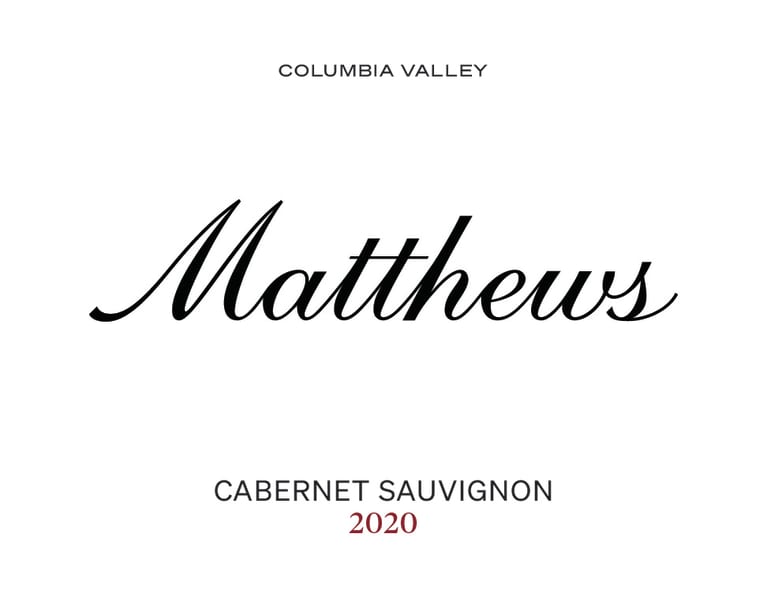 Matthews Winery Cabernet Sauvignon 2020 | Wine.com