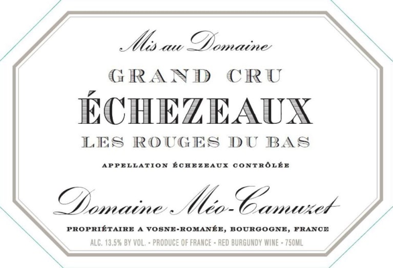 Domaine Meo-Camuzet Echezeaux Les Rouges Du Bas Grand Cru 2018 | Wine.com