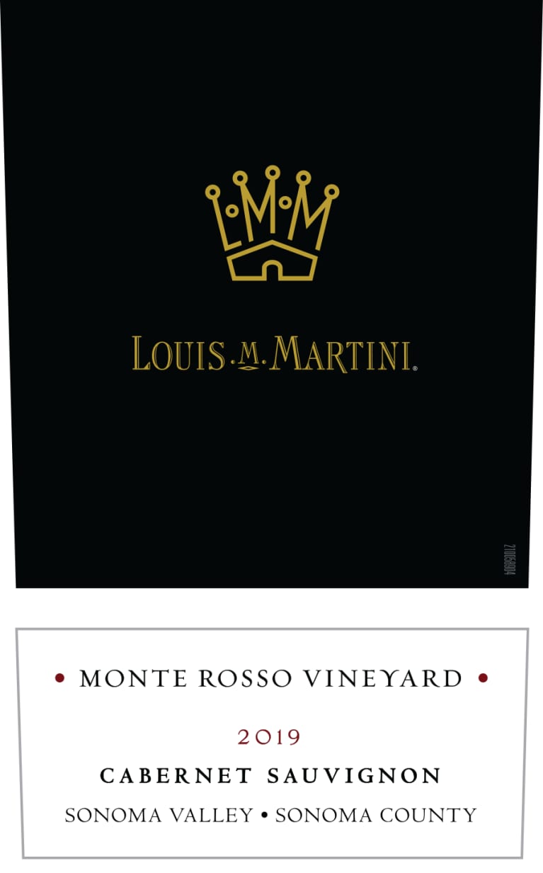 Louis Martini Monte Rosso Cabernet Sauvignon 2019 | Wine.com