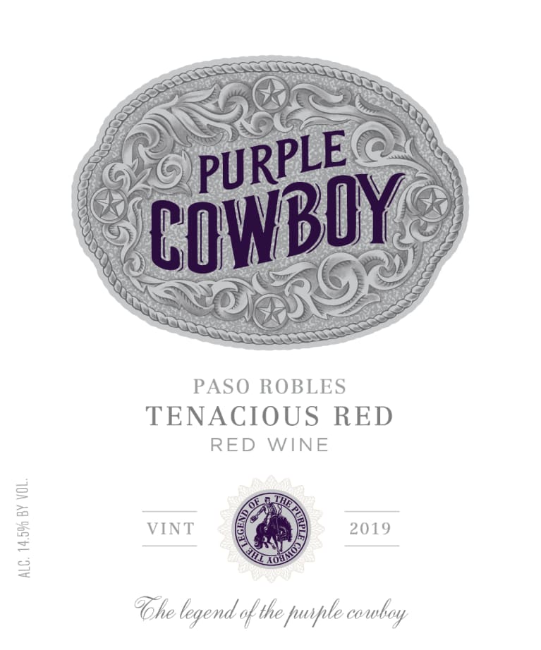 Purple Cowboy Tenacious Red Blend 2019 | Wine.com