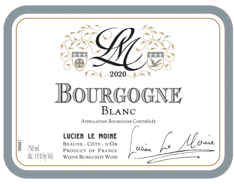 Lucien Le Moine Bourgogne Blanc 2020 | Wine.com