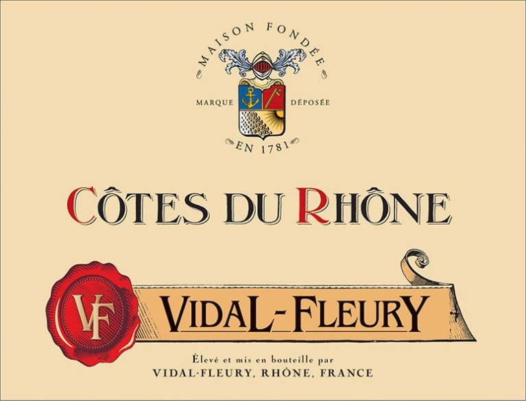 Vidal-Fleury Cotes du Rhone Blanc 2020 | Wine.com