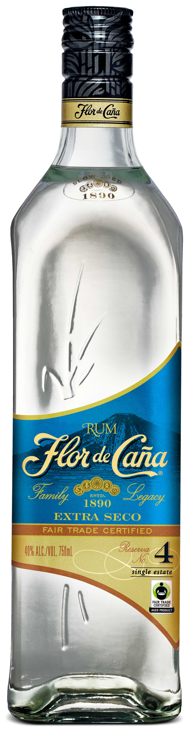 Flor de Cana 4 Year Extra Seco Rum | Wine.com
