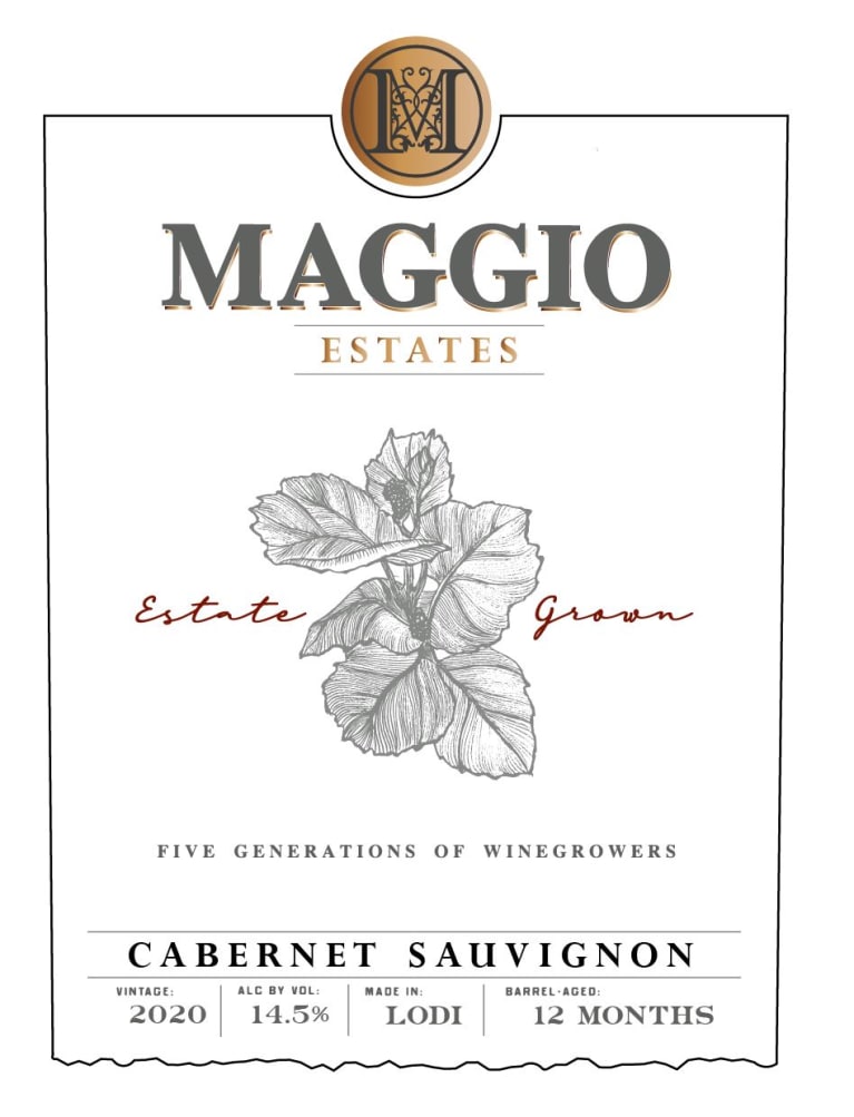 Maggio Estates Cabernet Sauvignon 2020 | Wine.com