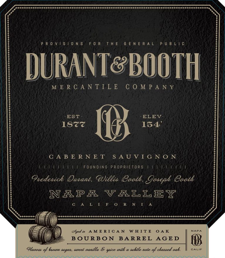 Durant & Booth Bourbon Barrel Aged Cabernet Sauvignon 2020 | Wine.com