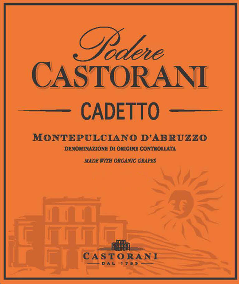 Podere Castorani Montepulciano d'Abruzzo Cadetto 2017 | Wine.com