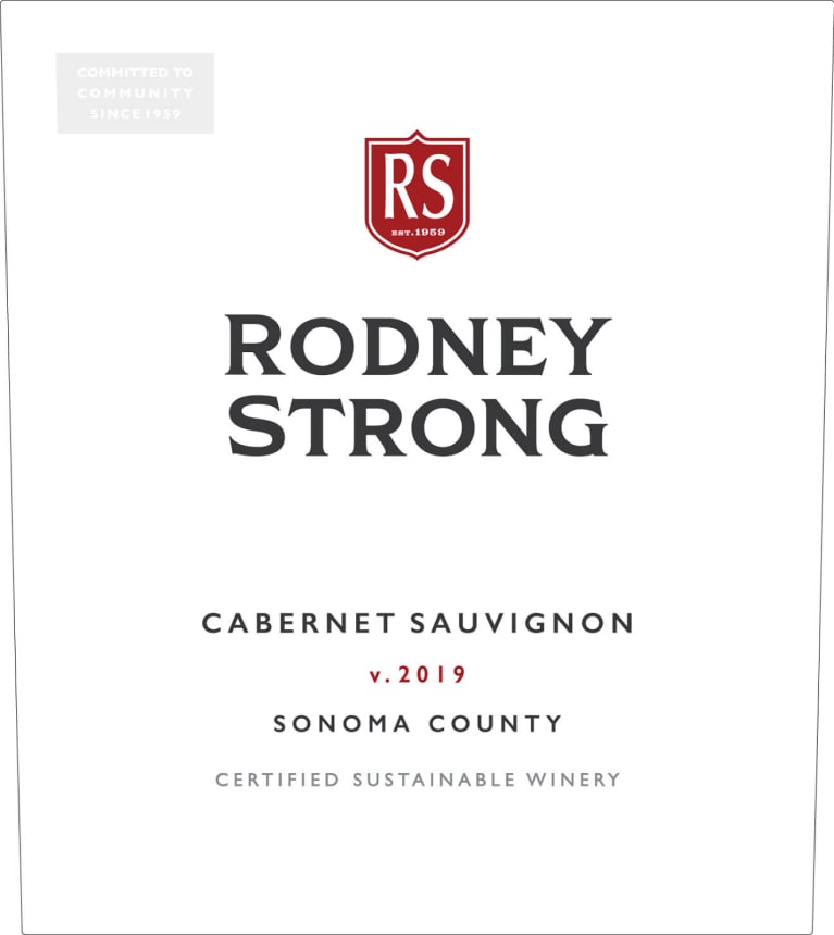 Rodney Strong Cabernet Sauvignon 2019 | Wine.com