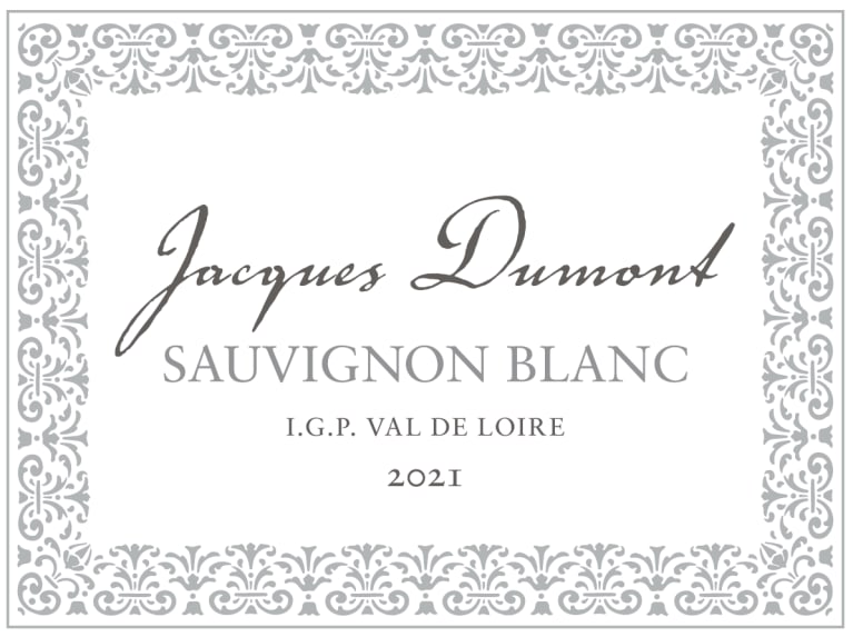 Jacques Dumont Val de Loire Sauvignon Blanc 2021 | Wine.com