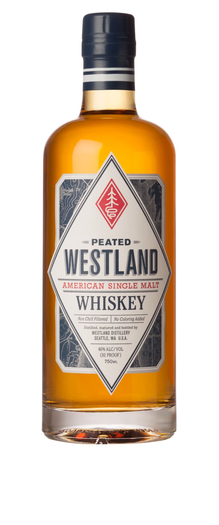 Westland Peated American Single Malt Whiskey | Wine.com