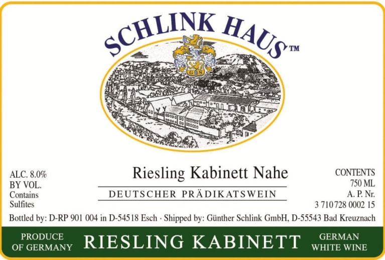 Schlink Haus Riesling Kabinett 2020 | Wine.com