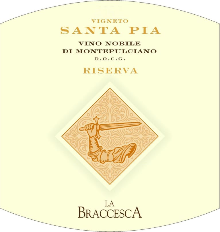 La Braccesca Santa Pia Vino Nobile di Montepulciano Riserva 2013 | Wine.com